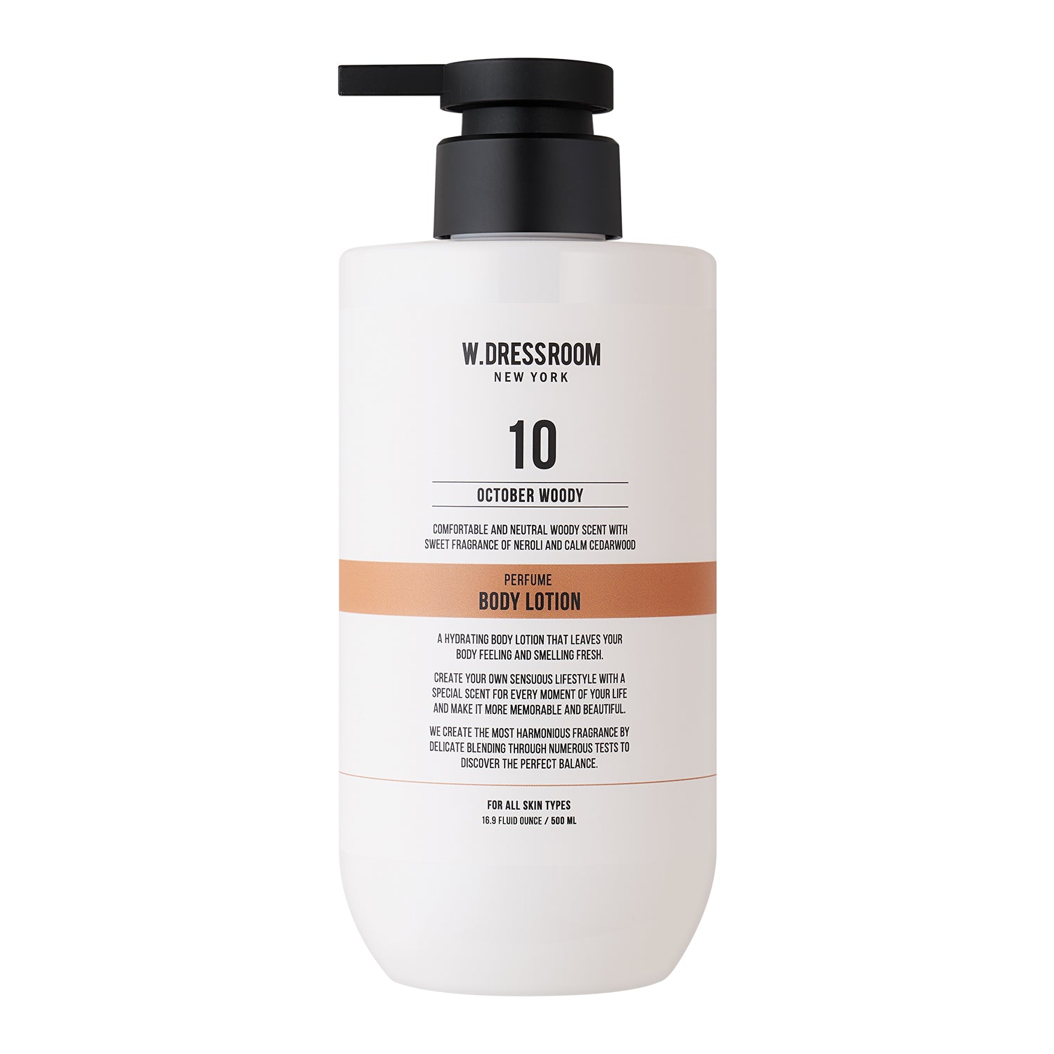 Perfume Body Lotion No.10 October Woody (16.9 fl oz) – W.DressroomUSA